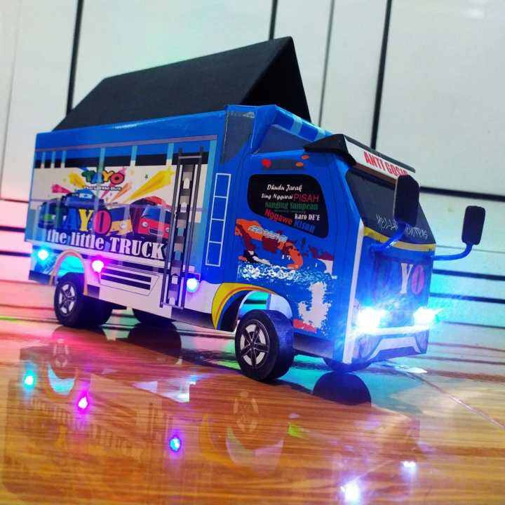 truck oleng/mobil oleng/truk oleng murah gratis ongkir/mainan truk ...