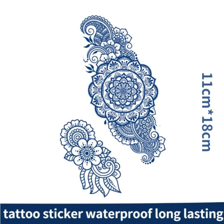 【MINE Temporary Magic Tattoo Sticker Waterproof Magic Tattoo long ...
