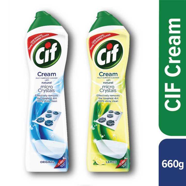 Cif Cleaning Cream ผลิตภัณฑ์ขจัดคราบฝังลึก คุณภาพ ใช้ดีมากๆ (พร้อมส่ง ...