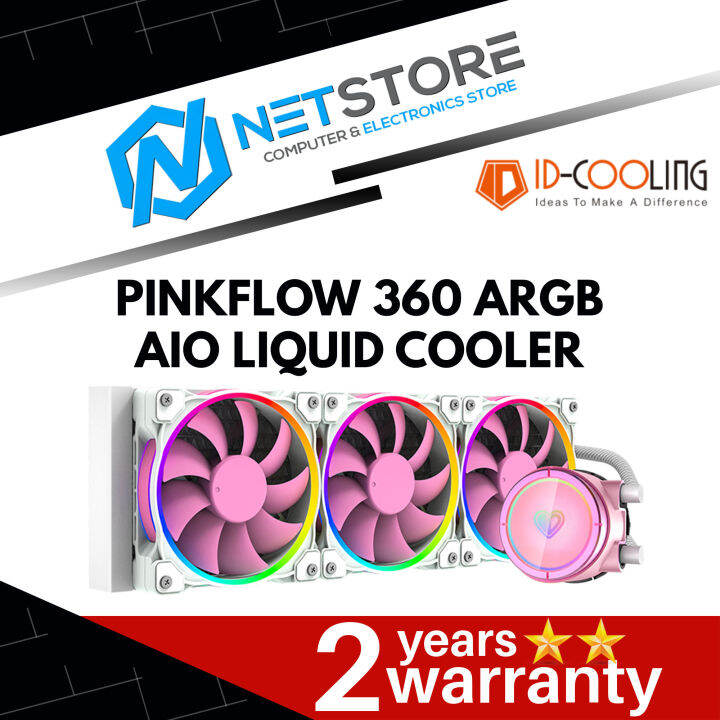ID-COOLING PINKFLOW 360 ARGB AIO WATERCOOLING LIQUID COOLER IDC ...