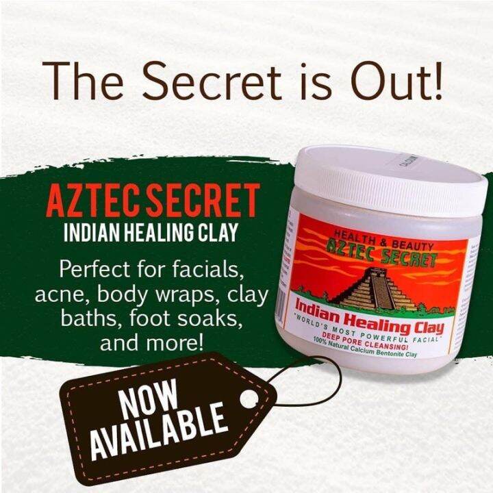 ORIGINAL AZTEC BENTONITE CLAY MASK TUB | Lazada PH