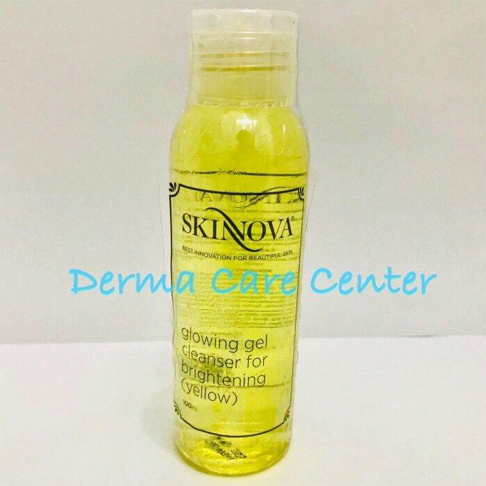 Skinnova Glowing Gel Cleanser for Brightening Yellow | Lazada Indonesia