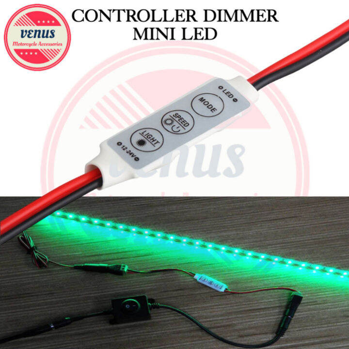 Venus Motorcycle Mini Led Light Controller Brightness Dimmer 12V ...