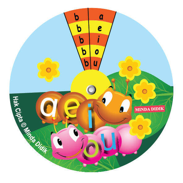 ST | RODA SUKU KATA 9CM (FUN LEARNING DIDIK HIBUR) | Lazada