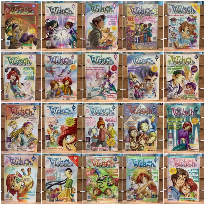 WITCH Comics Issues 21-40 (W.I.T.C.H) | Lazada PH