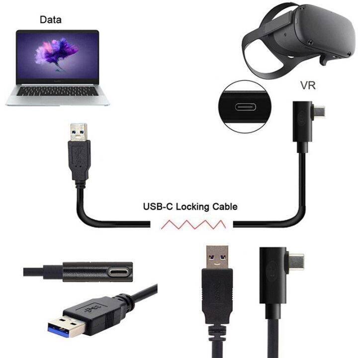 สายเชื่อมต่อข้อมูลสําหรับ vr usb 3 . 1 type - c standard usb3 . 0 vr ...