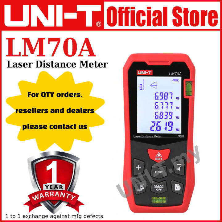 UNI-T LM A Series LM50A LM70A LM100A Laser Distance Meters | Lazada