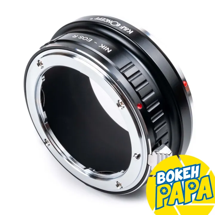 K&F NIK F - EOS R เมาท์แปลงอแดปเตอร์ สำหรับนำเลนส์ Nikon เมาท์ ( F / Ai / Ais ) เพื่อใส่กับกล้อง ...
