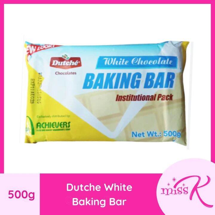 Dutche White Chocolate Baking Bar | 500g | Lazada PH