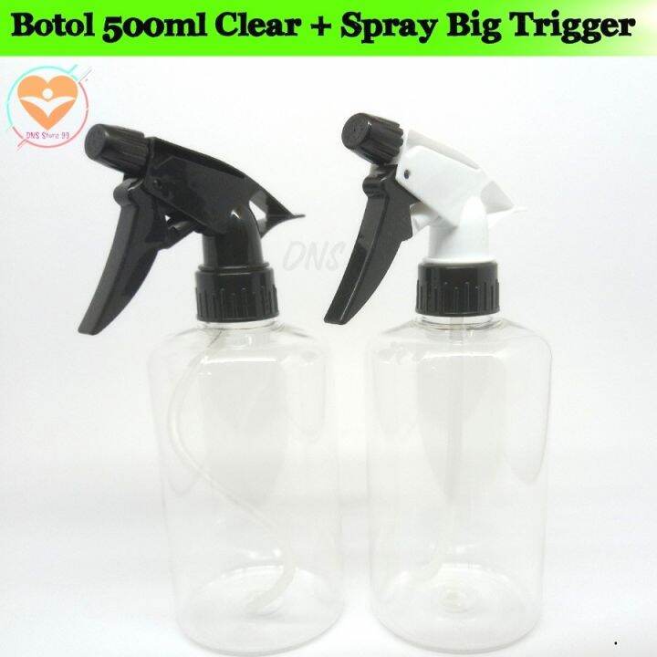 Botol Spray Trigger 500ml Clear / Botol Spray Big Trigger 500ml Clear ... Botol Spray Trigger 500ml Clear / Botol Spray Big Trigger 500ml Clear ...