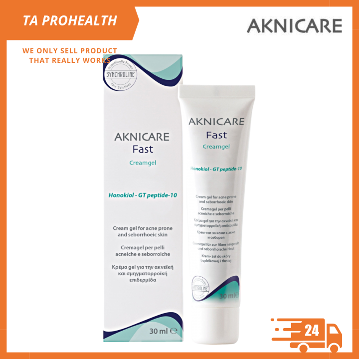 Aknicare Fast Cream Gel 30ml [ Expiry : 09/2026 ] | Lazada