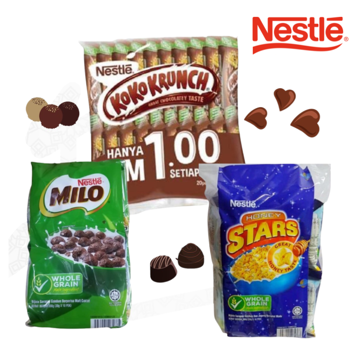 Nestle Cereal Value Pack -( Milo / KoKo Krunch / HoneyStar ) | Lazada