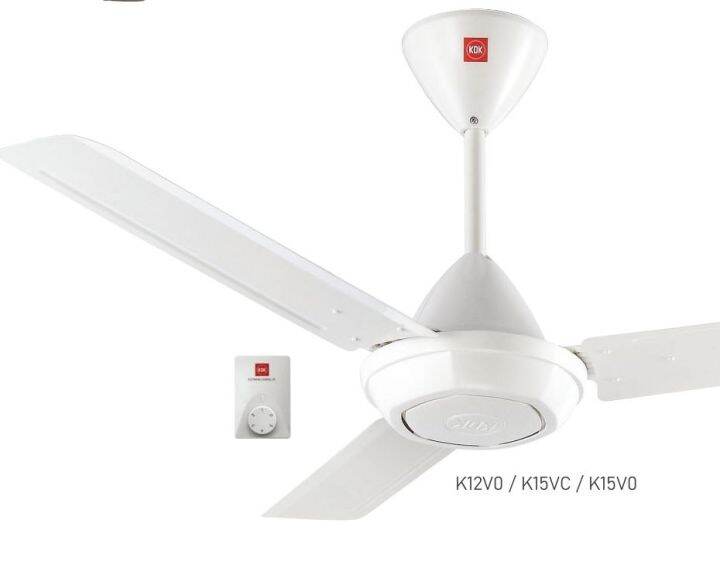 KDK K15V0 / K15VC / K12V0 60 CEILING FAN KDK K15VO 60 INCH CEILING FAN ...
