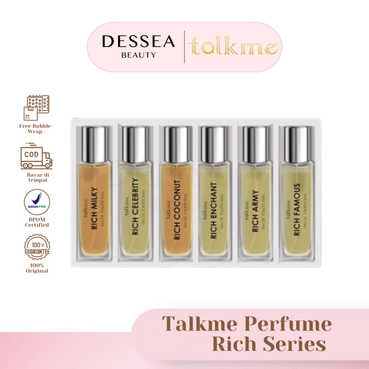 PERFUME TALK ME RICH SERIES ISI 6 | Lazada Indonesia