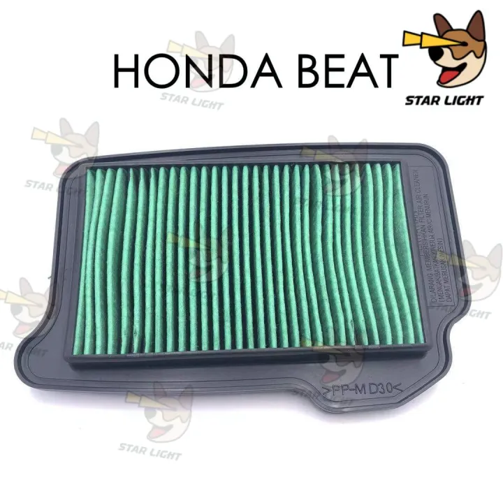 HONDA BEAT AIR FILTER MOTORCYCLE [STAR LIGHT] | Lazada PH