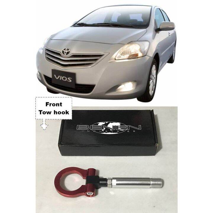 Toyota Vios Front tow hook red (2002-2012) | Lazada PH