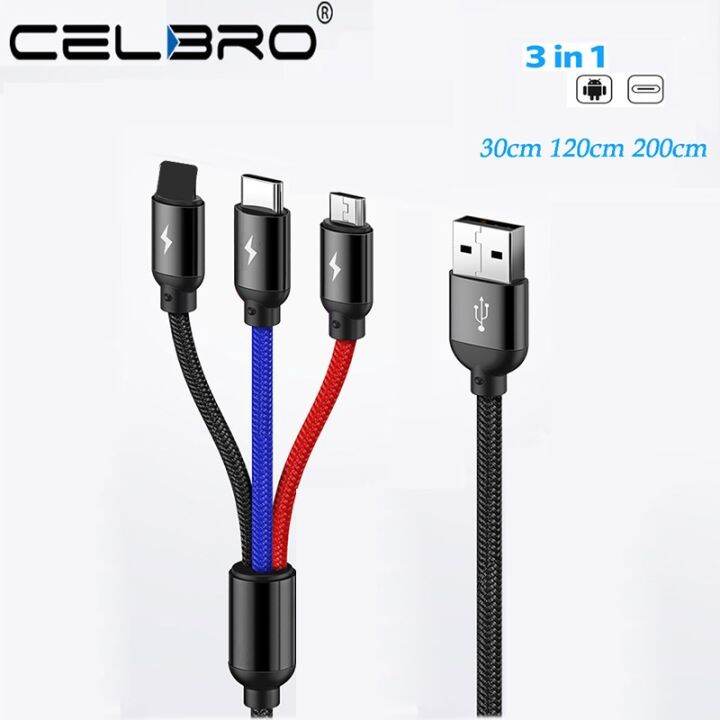 【hot】 Multi USB Type C Cable 2 Meter Micro Usb Short Cabel Multiple ...