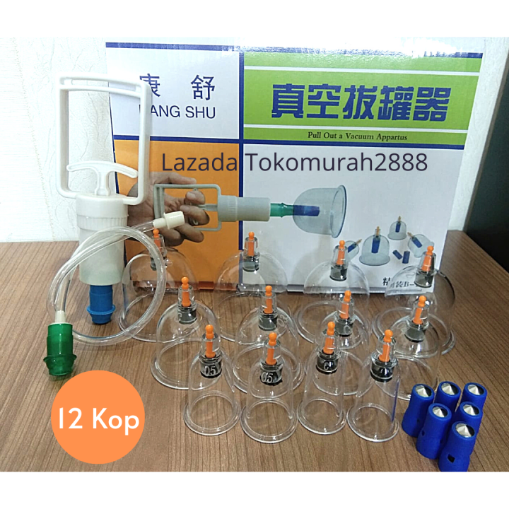 Alat Bekam 12 Kop/ Alat Kop 12/ Bekam Kesehatan | Lazada Indonesia