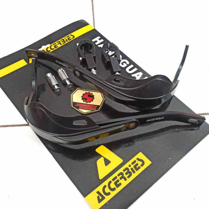 ProGuard / HandGuard / Pelindung Tangan Acerbis Hitam Model Expedition ...