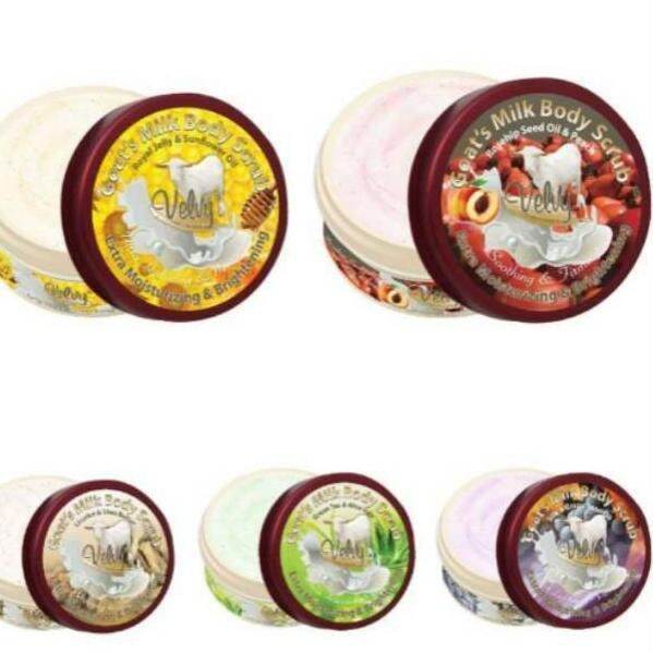 Velvy Scrube Goal's Milk 250ml | Lazada Indonesia