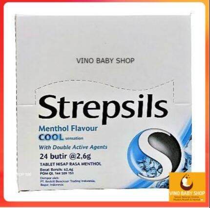 [COD] Strepsils Permen Isi 24 Sachet - Cool -Permen. BY VINO BABYSHOP ...