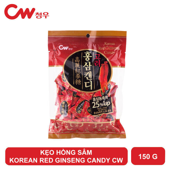 KẸO HỒNG SÂM KOREAN RED GINSENG CANDY CW 150 GRAM | Lazada.vn
