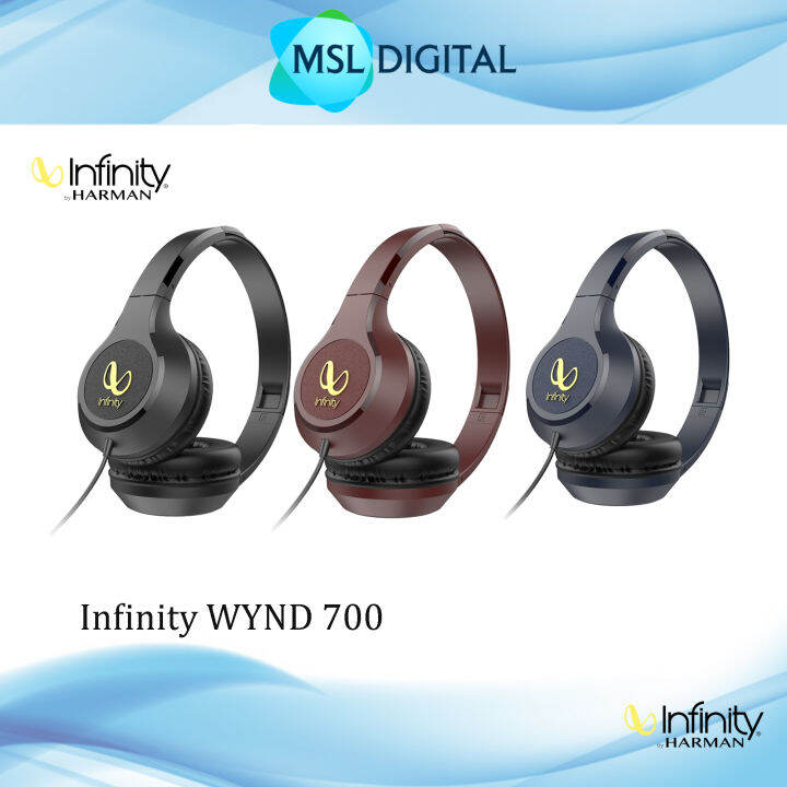 Infinity WYND 700 Wired on-ear headphones | Lazada