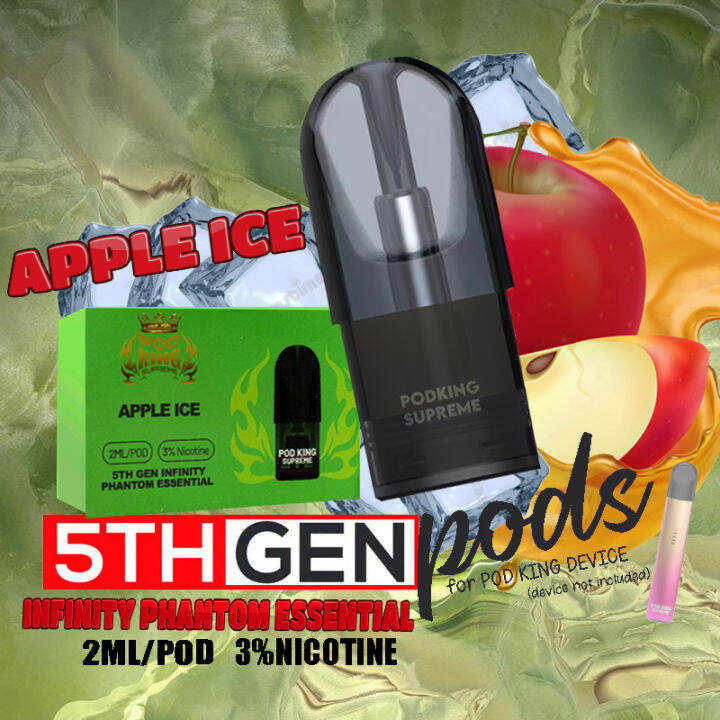 LEGIT POD KING SUPREME REL.X 5TH GEN INFINITY PHANTOM SINGLE POD (APPLE ...