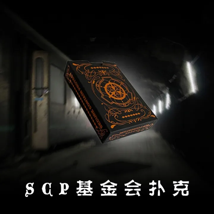 MUGE SCP Special Containment Procedures Foundation Poker CARDS Playing ...