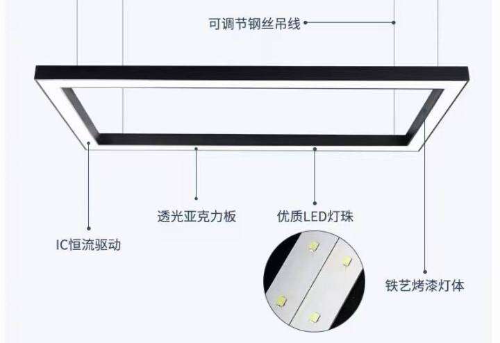 Đèn led vuông-bàn bida/billiards | Lazada.vn