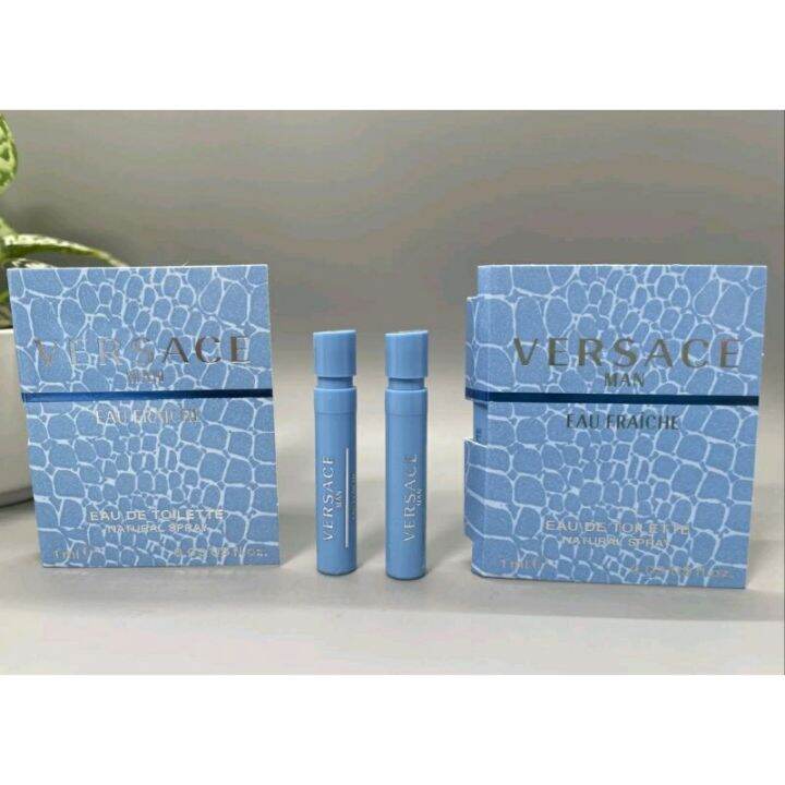 Authentic Perfume Vial Versace Eau Fraiche EDT Pour Homme | Lazada PH