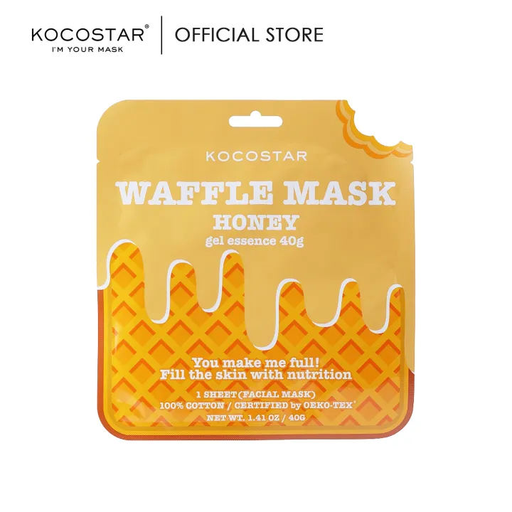 KOCOSTAR Honey Waffle Face Mask | Lazada PH