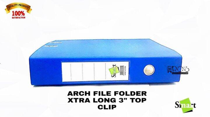 Arch File Folder HARD COVER 3" EXTRA LONG w/ Top Mechanism | Lazada PH