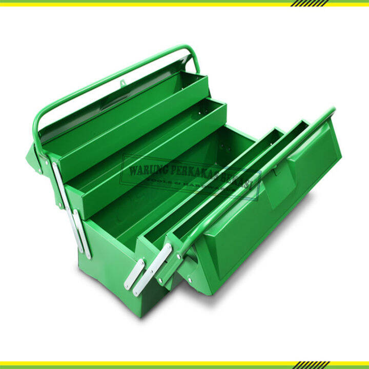 Tekiro Tool Box ToolBox Besi 3 Tingkat Susun Tempat Kunci | Lazada ...