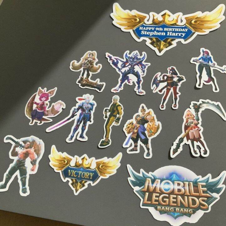 X7`Paper Pocket. Ph | Mobile Legends Cake Topper and Customized Banner ...
