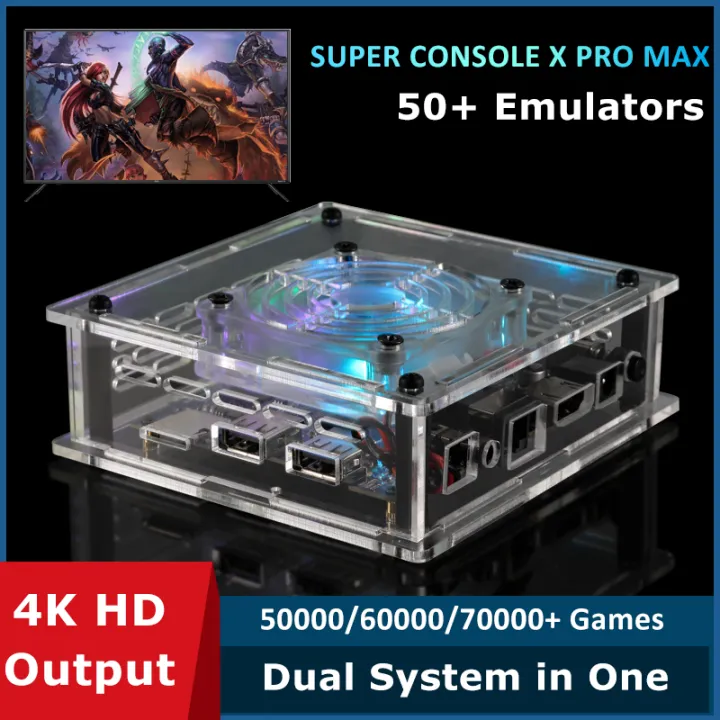Super Console X Pro Max Video Game Console Wifi 4K HD For PSPPS1N64DC Portable Retro TV Gaming ...