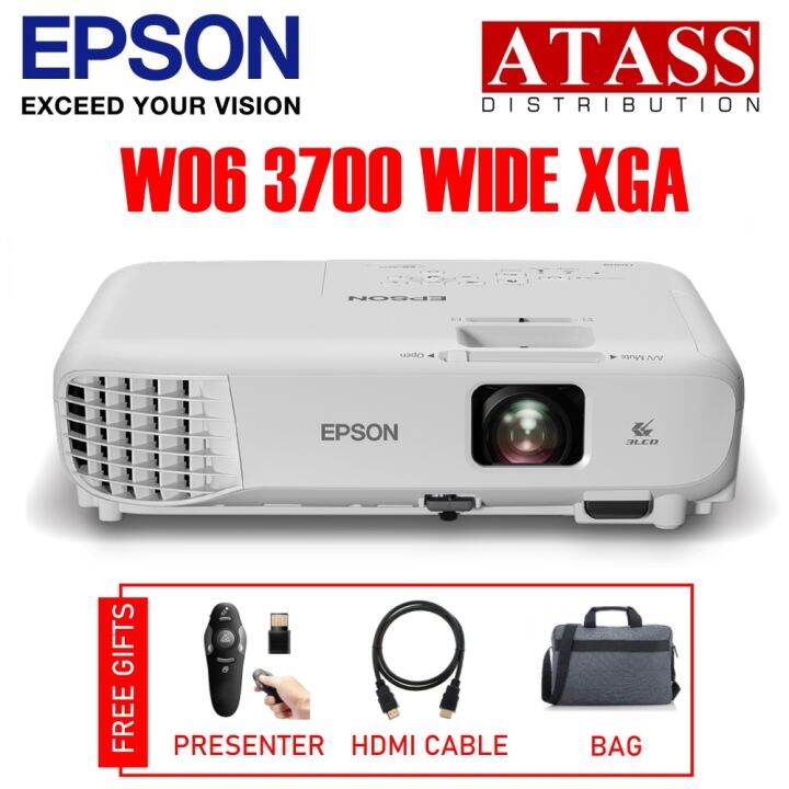 Epson EB-W06 WXGA 3LCD Projector | Lazada