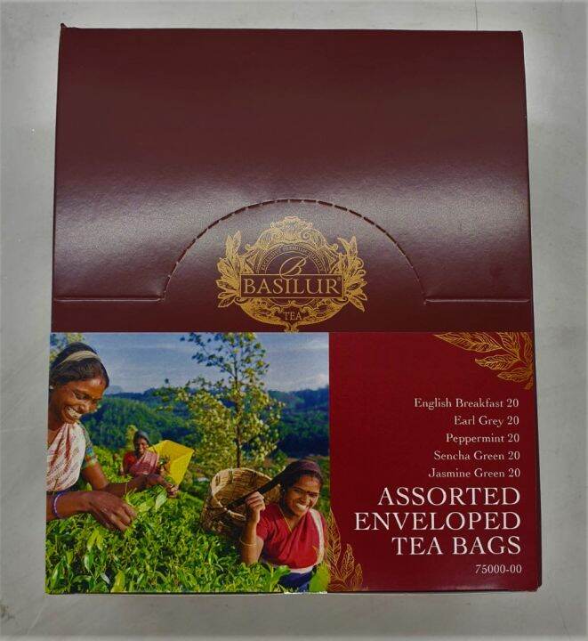 BASILUR Assorted Tea 2g x 100 pcs - 75000-00 | Lazada PH