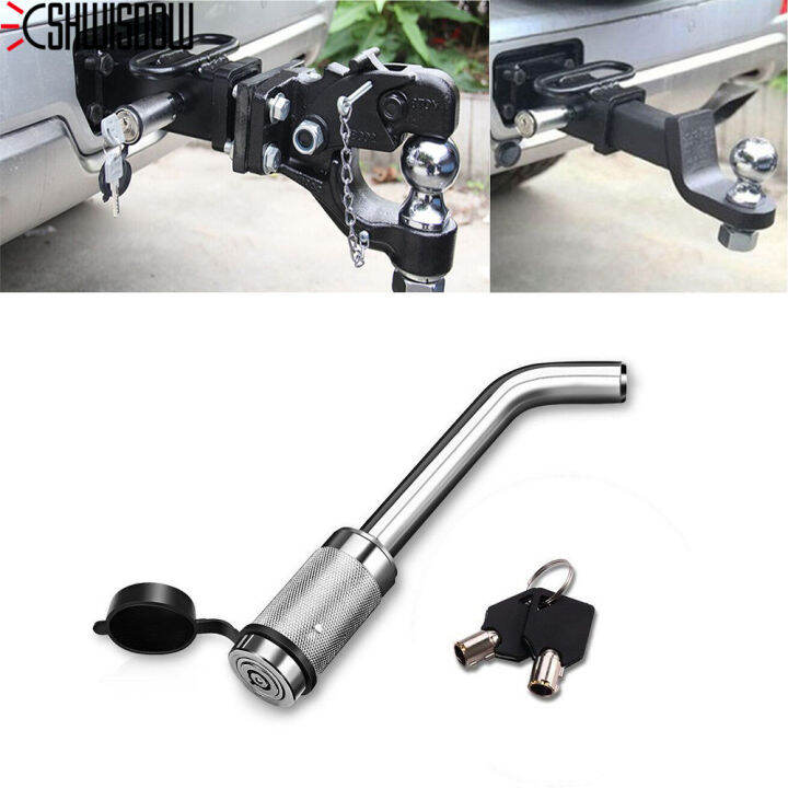 TOW bar tongue hitch pin lock locks removable trailer ball mount 58 ...