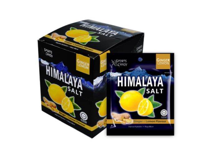 Himalaya Salt Sports Candy – Ginger Lemon (1x 15g / 12 x 15g) | Lazada