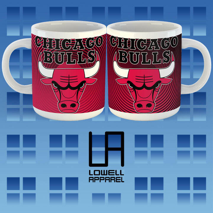 Chicago Bulls Logo Mug - NBA Basketball Sports Gift - Sublimation Print ...