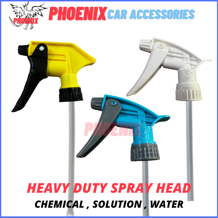 HEAVY DUTY Trigger Spray Head Bottle Sprayer 28mm Tube Tinted Solution ...