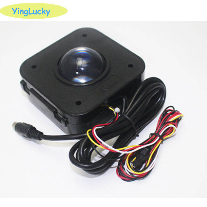 Arcade Trackball Illuminated 4.5cm Round LED Trackball Mouse PS2 PCB ...