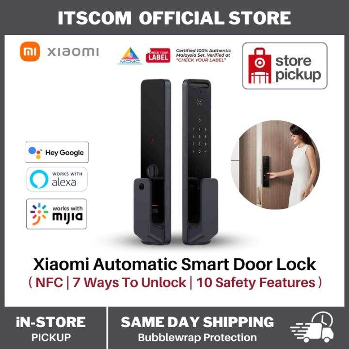 Xiaomi Automatic Smart Door Lock | 7 ways to unlock | Fast automatic ...