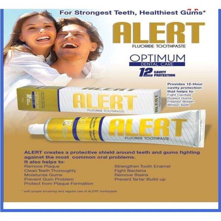 Personal Collection Alert Optimum Fluoride Toothpaste 160g 5.0 434 ...