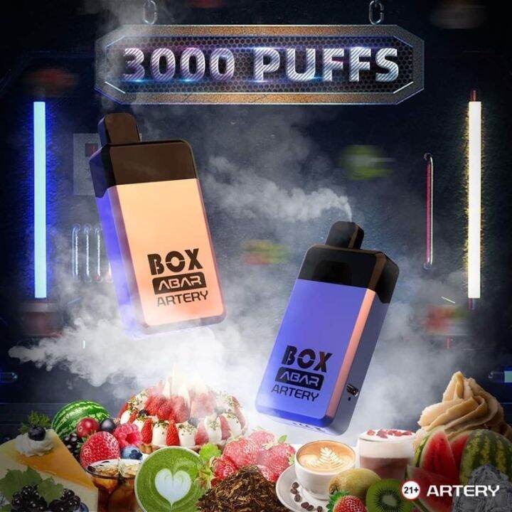 HOTx Artery Abar 3000 Puffs Disposable Pod Vape Mosmo Vipo SK Abar Toha ...