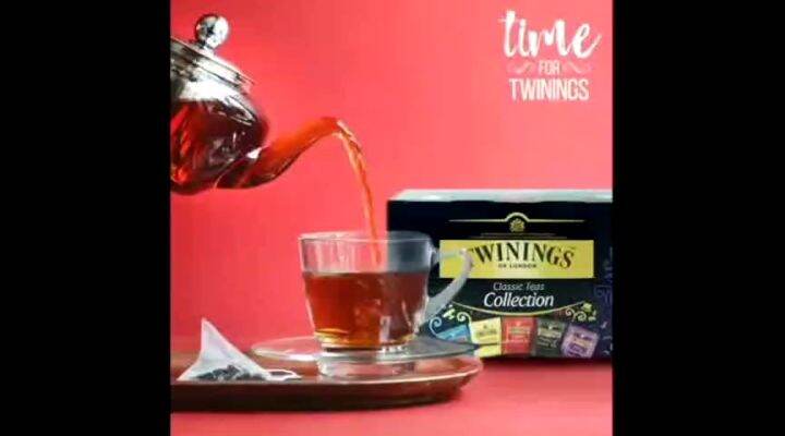 Twinings of London Classic Teas Collection 20's Black & Flavored Black ...