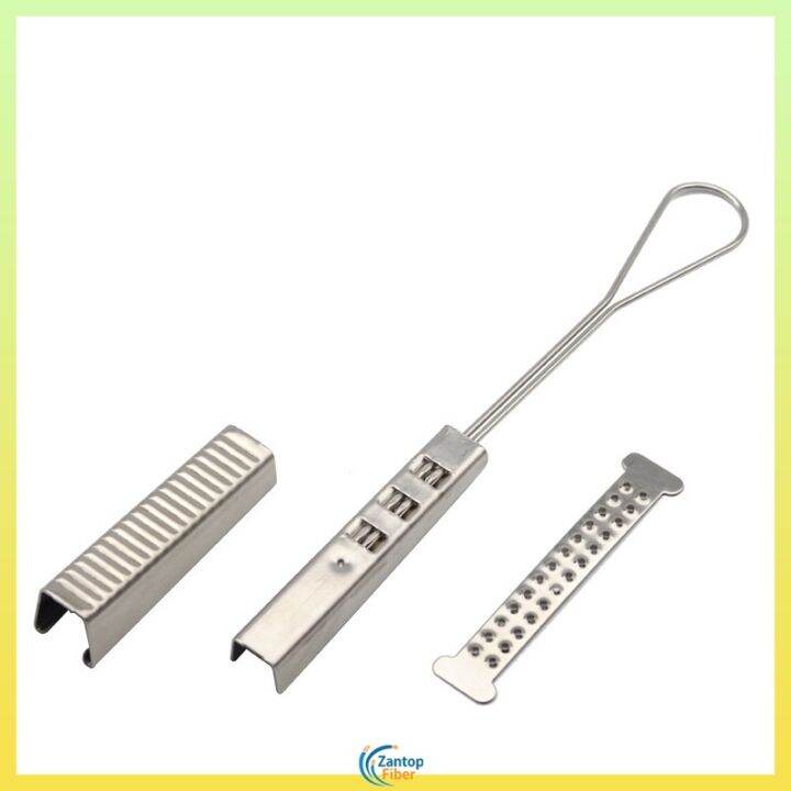 Stainless Fiber Optic Drop P Clamp Suspension Wire Clamp Tensioner ...