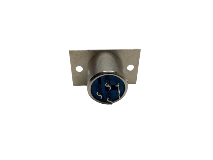 MICRO PC XLR MALE 3-PIN CHASSIS PANEL MOUNT SOCKET HEAVY DUTY, BEST FOR ...