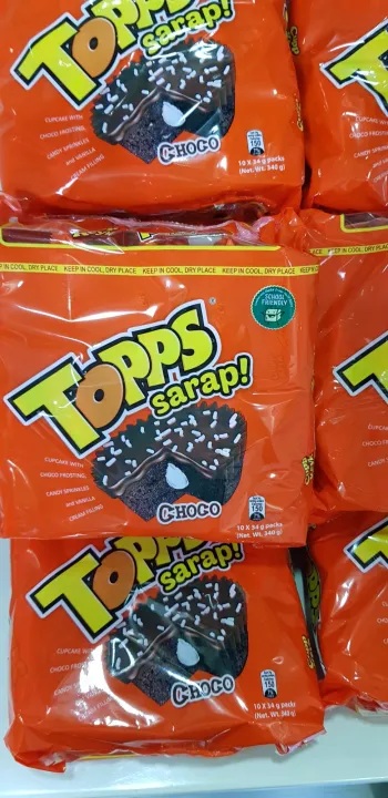 Cupp Keyk Choco Tops 34g x 10 x paxk of 5 | Lazada PH